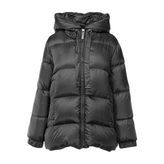 Max Mara Seia Kapuzen-Daunenjacke - - Jackets - Damen - Schwarzk - L