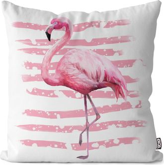 Void Watches Pink Power Kissenbezug Kissenhülle Outdoor Indoor Flamingo Strand Urlaub, Kissen Größe:40 x 40 cm