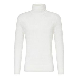 Strellson Herren, Strickwaren, Wei&szlig;, LGr&ouml;&szlig;e