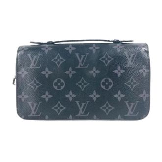 Louis Vuitton Pre-owned Monogram Eclipse Lange Geldb&ouml;rse (Bi-Fold) - - Pre-owned - Herren - Schwarzk - ONE SIZE