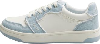 Esprit Damen Lace-up Sneaker, Pastel Blue, 38 EU