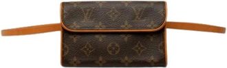 Louis Vuitton Pre-owned Pochette Florentine - Femme - Pre-owned - Brun - Taille: ONE Size