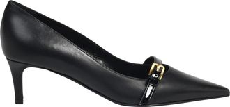 Baldinini Lederschuh mit Lackleder-Akzenten - - Shoes - Damen - Schwarzk - 38 EU