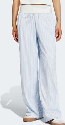 adidas Originals Pantalon en popeline - Ciel cristal/ciel ambiant-Bleu