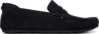 Tommy Hilfiger Mokassins Tommy Hilfiger Core Hilfiegr Suede Driver FM0FM05789 Dunkelblau