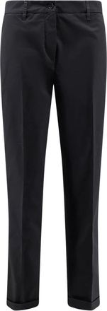 Aspesi Femme, Pantalons, Noir, Taille: 40 FR Slim-fit Pantalons