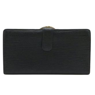 Louis Vuitton Pre-owned Epi Long Wallet - Femme - Pre-owned - Noir - Taille: ONE Size