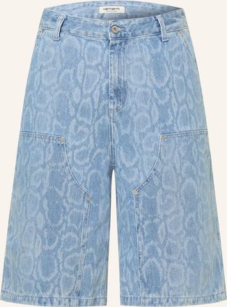 Carhartt Work in Progress Carhartt Wip Jeansshorts Snake Nixon blau