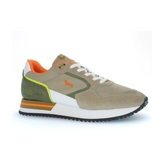 Harmont & Blaine Beige Bassotto Logo Sneakers Wildleder - - Shoes - Herren - Mehrfarbig - 43 EU
