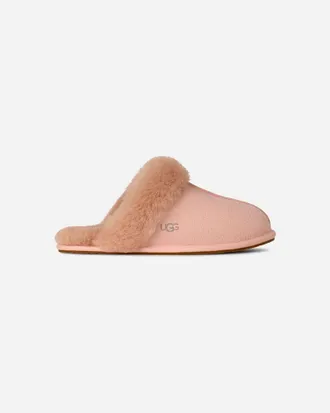 UGG Scuffette II Hausschuhe f&uuml;r Damen in Beige Blush, Gr&ouml;&szlig;e Wildleder