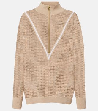 Varley Pull Calva en coton ajour&eacute;