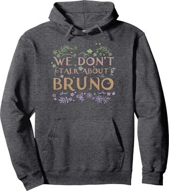 Disney Encanto We Dont Talk About Bruno Floral Pullover Hoodie