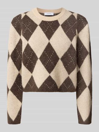 Comma Strickpullover mit Rundhalsausschnitt