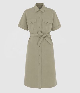 A.P.C. Robe Evy Vert Sauge