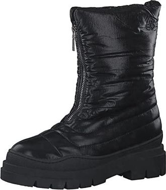 s.Oliver Femme 5-5-25438-29 Bottine, Black 5 25438 29 001, 39 EU