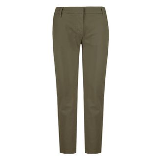 Bomboogie Femme, Pantalons, Brun, Taille: 42 FR Cotton Satin Pants