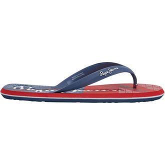 Pepe Jeans London Herren Whale Flag Thong Sandals, Navy, 40 EU