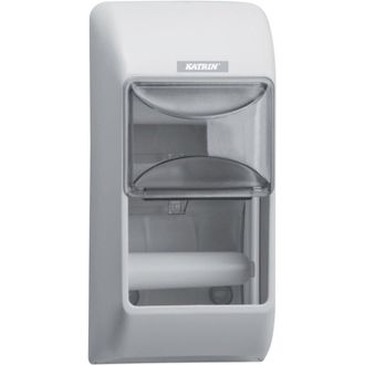 Katrin Toil.papierspender für 2 Rollen,weiß