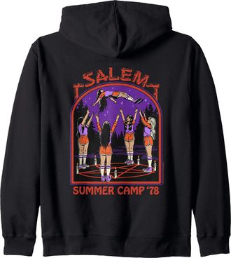 Steven Rhodes Salem Summer Camp Witch Sarcastic Retro Funny Adult Humor Kapuzenjacke