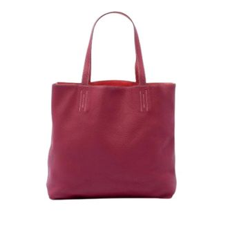 Herm&egrave;s Sac cabas Double Sens Pre-owned - Femme - Pre-owned - Rouge - Taille: ONE Size