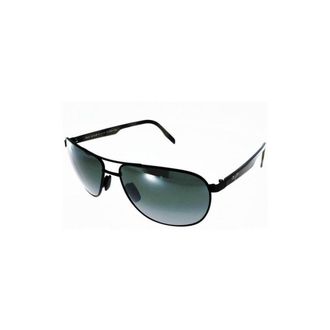 Maui Jim polaris&eacute;es Castles, m&eacute;tal Noir mat, verre gris