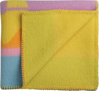 Roros Tweed Cool Cats - Kleine Wolldecke für Kinder/Babys aus norwegischer Lammwolle - Design von Anette Moi (1151-M - Multi Mini, 135 x 100 cm)