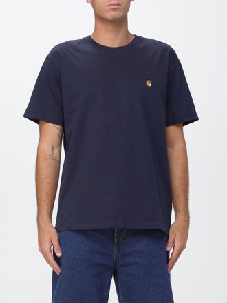 Carhartt Work in Progress T-shirt en coton avec logo brod&eacute; et &eacute;paules tombantes