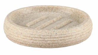 Kleine Wolke Seifenschale Sand in Macadamia