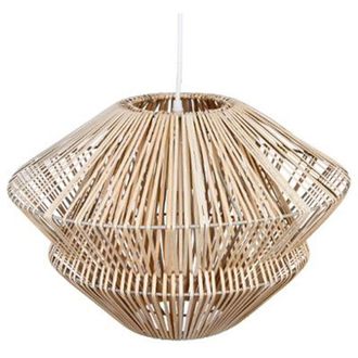 PEGANE Pegane - Suspension en rotin coloris beige - Dim : H30 x D45 cm