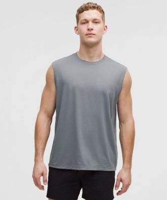 lululemon D&eacute;bardeur dentra&icirc;nement EasySet pour Hommes - Gris - Taille L