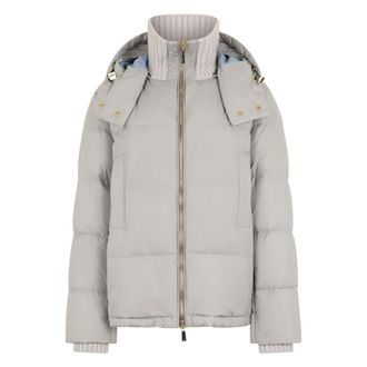 Malo Moderne Steppjacke - - Jackets - Damen - Grau - XL