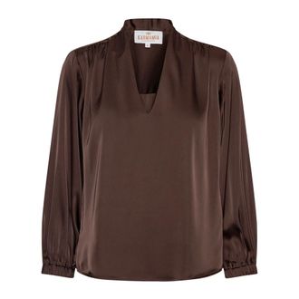 Karmamia Blouses & Chemises - Femme - Blouses et Chemises - Brun - Taille: 38 FR