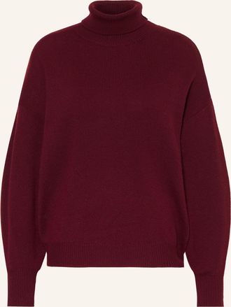 Mrs & Hugs Mrs & Hugs Rollkragenpullover rot