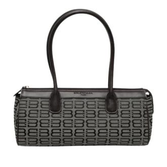 Balenciaga Sac bandouli&egrave;re vintage Pre-owned - Femme - Pre-owned - Gris - Taille: ONE Size
