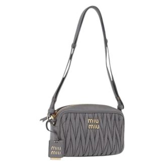 Miu Miu Pre-owned Shoulder Bag - - Pre-owned - Damen - Grau - ONE SIZE
