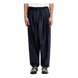 Kenzo Plissierte Hose - - Trousers - Herren - Blau - W42