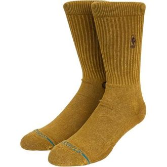 Stance NBA Logoman ST Crew Chaussettes, Dor&eacute; d&eacute;lav&eacute;, 43-47