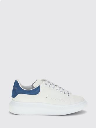 Alexander McQueen McQueen Baskets Oversize en cuir de veau lisse avec talon contrastant et semelle chunky
