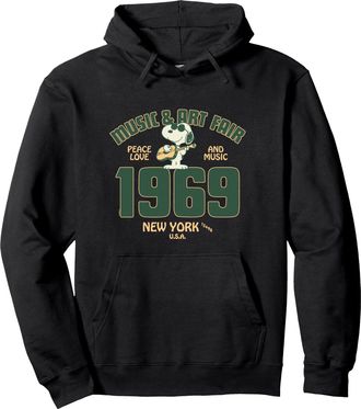 Peanuts Snoopy 1969 Music And Art Pullover Hoodie