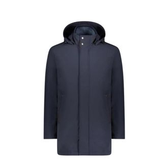 Paul & Shark Car Coat Typhoon Re-4X4 Stretch - - Coats - Herren - Blau - XL
