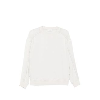 Brunello Cucinelli Sheer-panel Monili-chain Sweatshirt