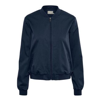 Kaffe Kalea Bomber Jacket - Femme - Vestes - Bleu - Taille: 46 FR