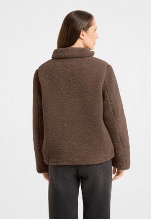 Frieda & Freddies Winterjacke Frieda & Freddies Teddyjacke mit Nylon-Details