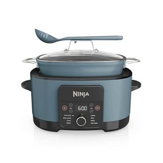 Ninja Foodi PossibleCooker (8 l), 8-in-1 Digitaler Multikocher & Schongarer mit Topf, Dampfeinsatz, L&ouml;ffel & Glasdeckel, Slow Cooker, D&auml;mpfen, Anbraten, Bac