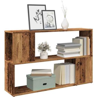 vidaXL Vidaxl - Biblioth&egrave;que vieux bois 100x24x63 cm bois ding&eacute;nierie
