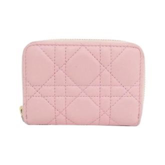 Dior Pre-owned Lady Dior Voyag Porte-monnaie - Femme - Pre-owned - Rose - Taille: ONE Size