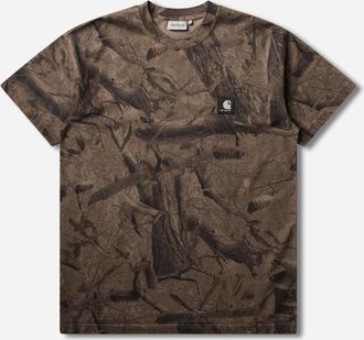 Carhartt Work in Progress Men s Feather Tree Camo T-Shirt Khaki