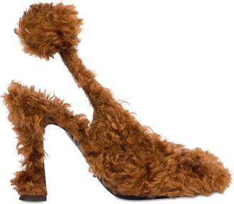 Moschino Femme, Chaussures, Brun, Taille: 41 EU Orsetto Sling Back