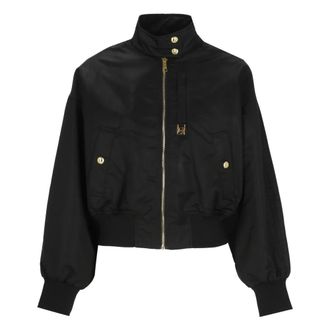 Elisabetta Franchi Femme, Vestes, Noir, Taille: 36 FR Elisabetta Franchi Manteaux Black