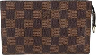 Louis Vuitton unisex, Pre-owned, Brun, Taille: ONE Size Pochette zipp&eacute;e Pre-owned Marais